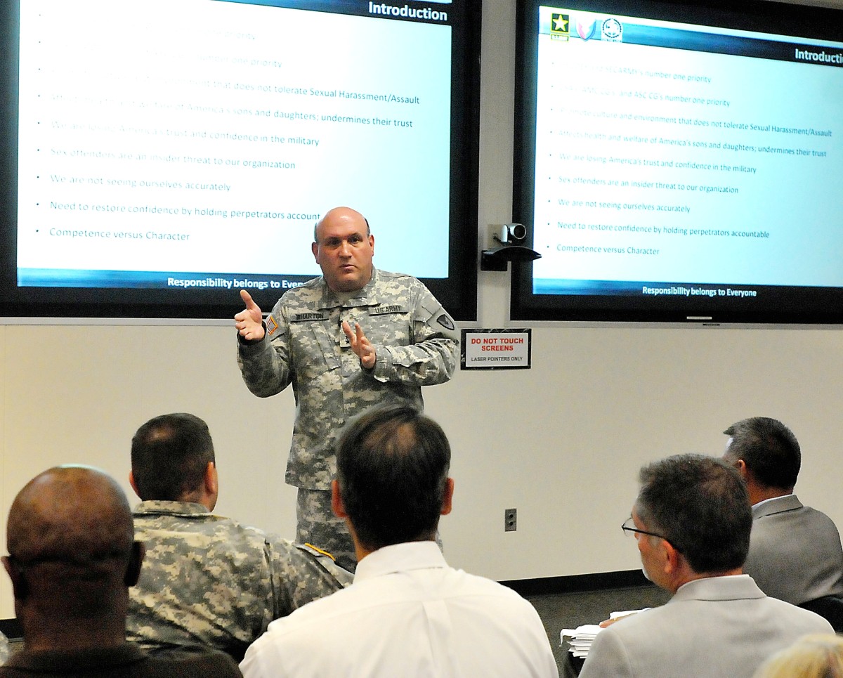 SHARP town hall | Article | The United States Army