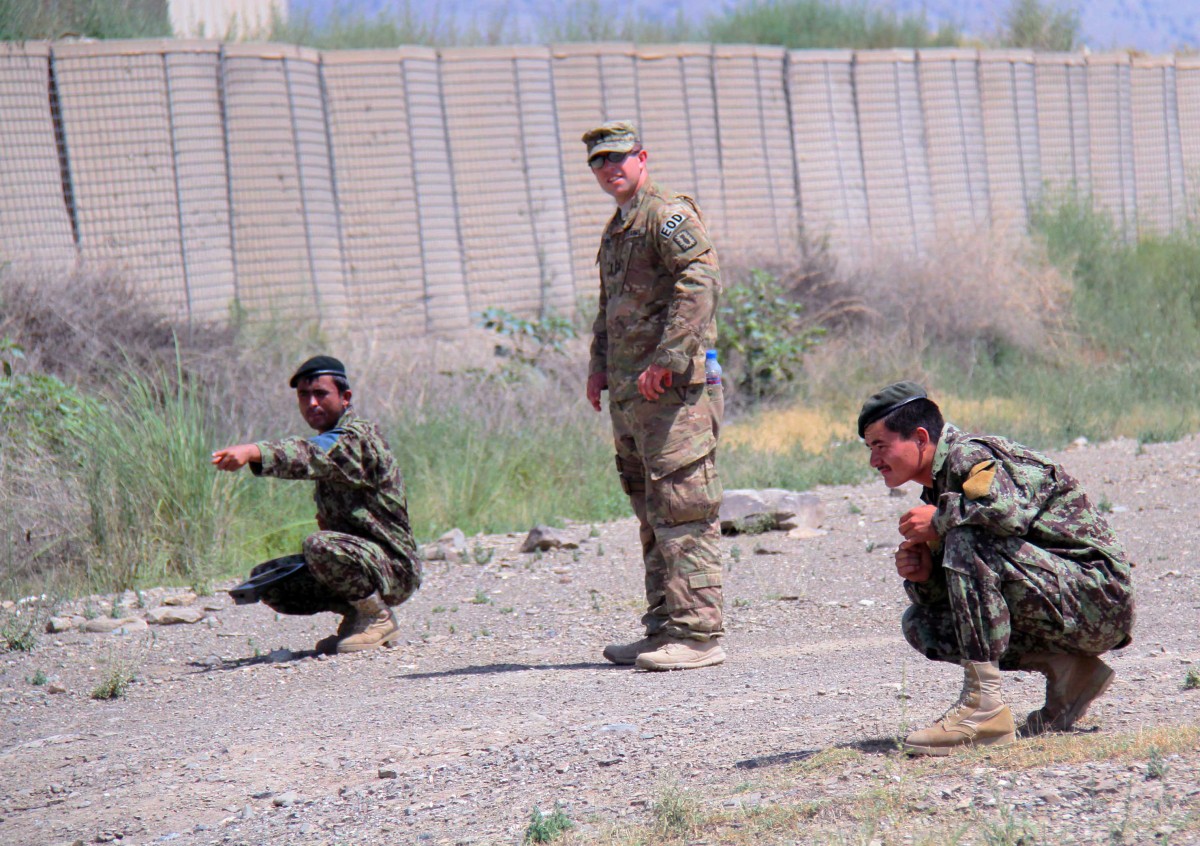 EOD supports Afghan Army's counter-IED training | Article | The United ...