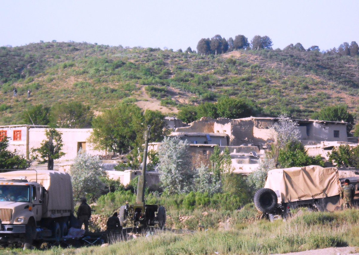 Afghan howitzers continue operations in Paktika | Article | The United ...