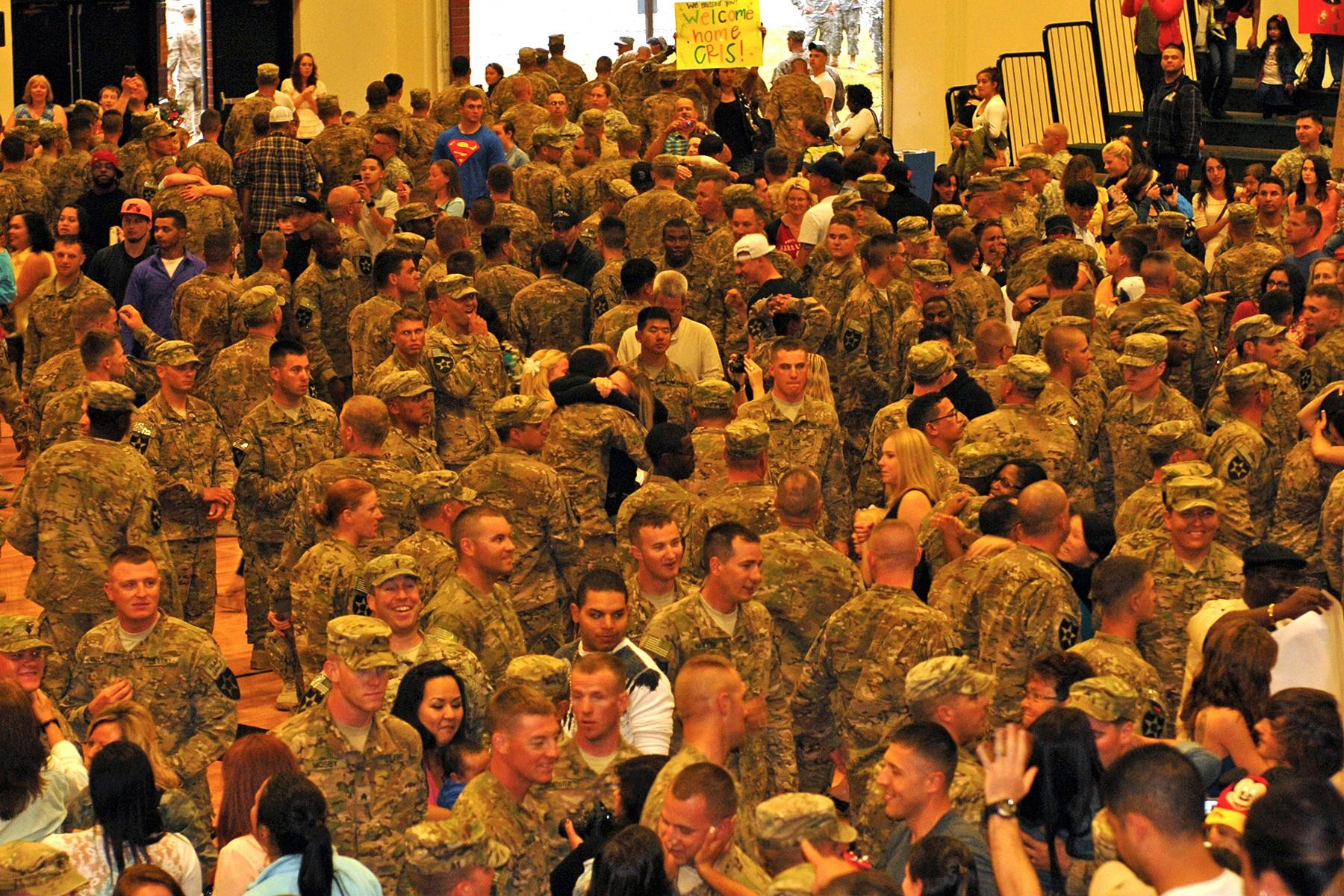Raider homecoming: largest wave yet | Article | The United States Army