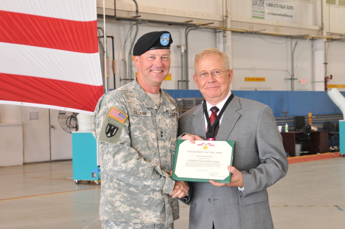Civilian Honored For His Time as CCAD Leader | Article | The United ...