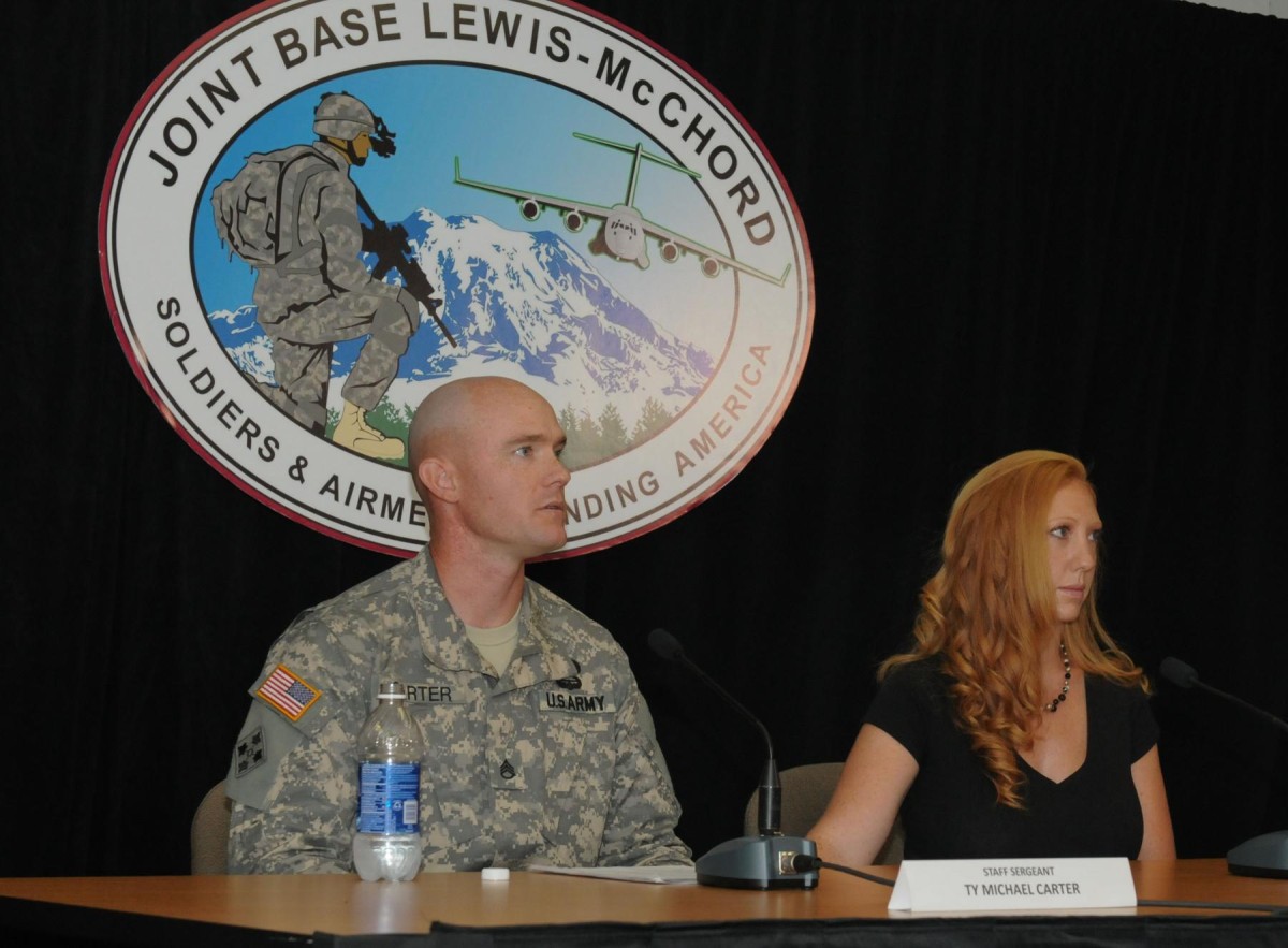 Staff Sgt. Carter Medal Of Honor Press Conference | Article | The ...