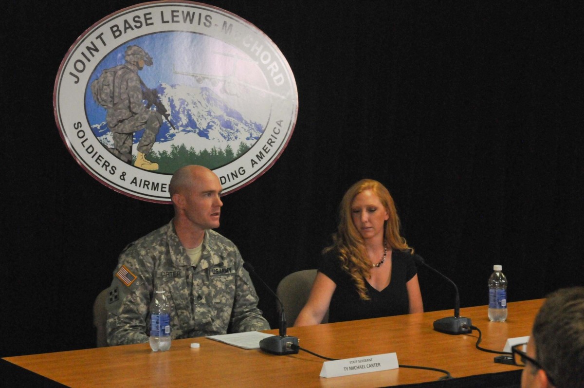 Staff Sgt. Carter Medal of Honor Press Conference | Article | The ...