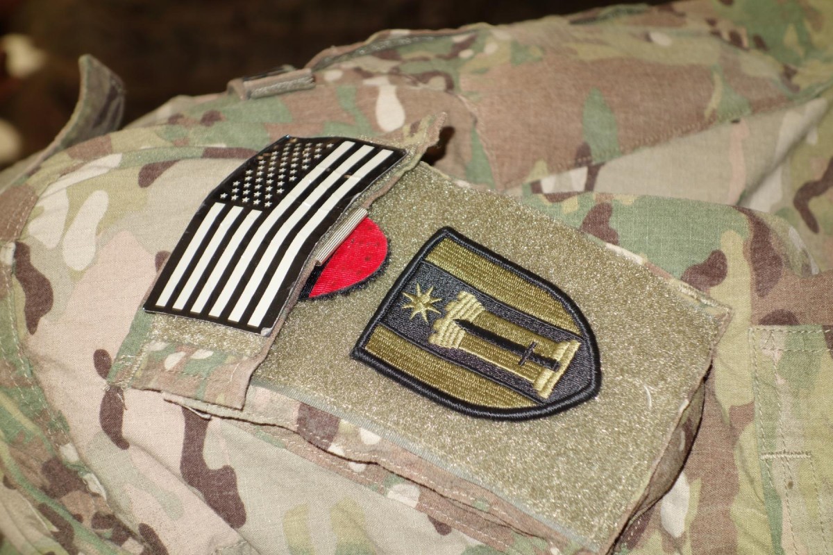 372nd Engineer Company receives combat patches | Article | The United ...