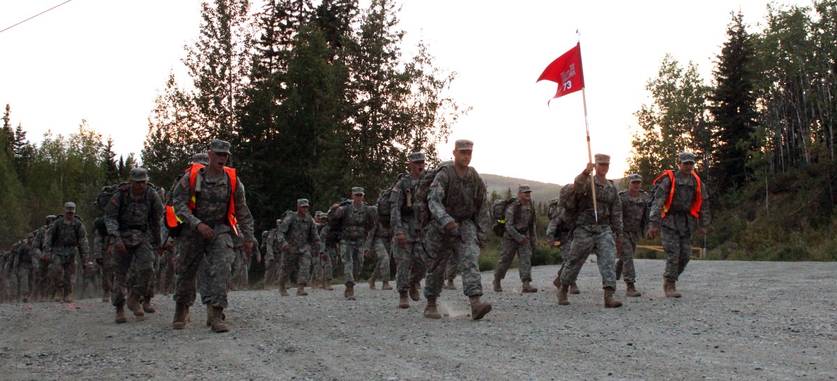 BTB 1-25 SBCT completes 25-mile foot march | Article | The United ...