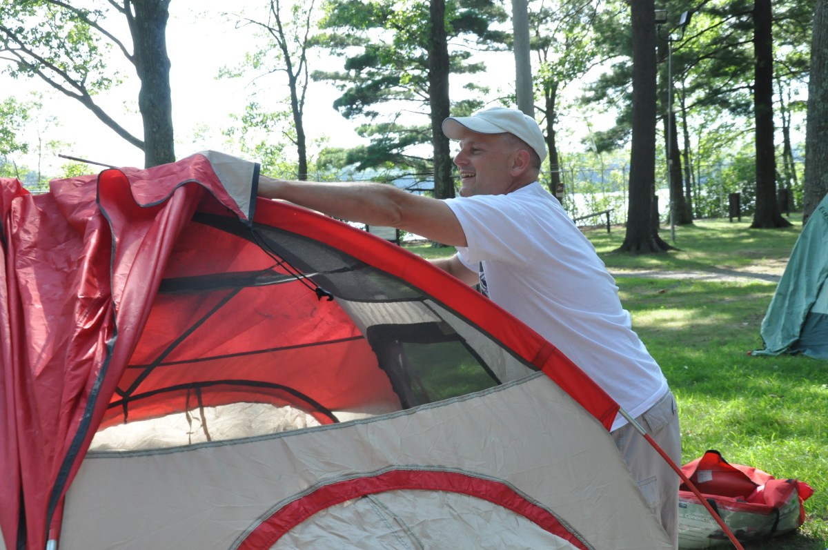 Families camp out at the MWR 'Point' | Article | The United States Army