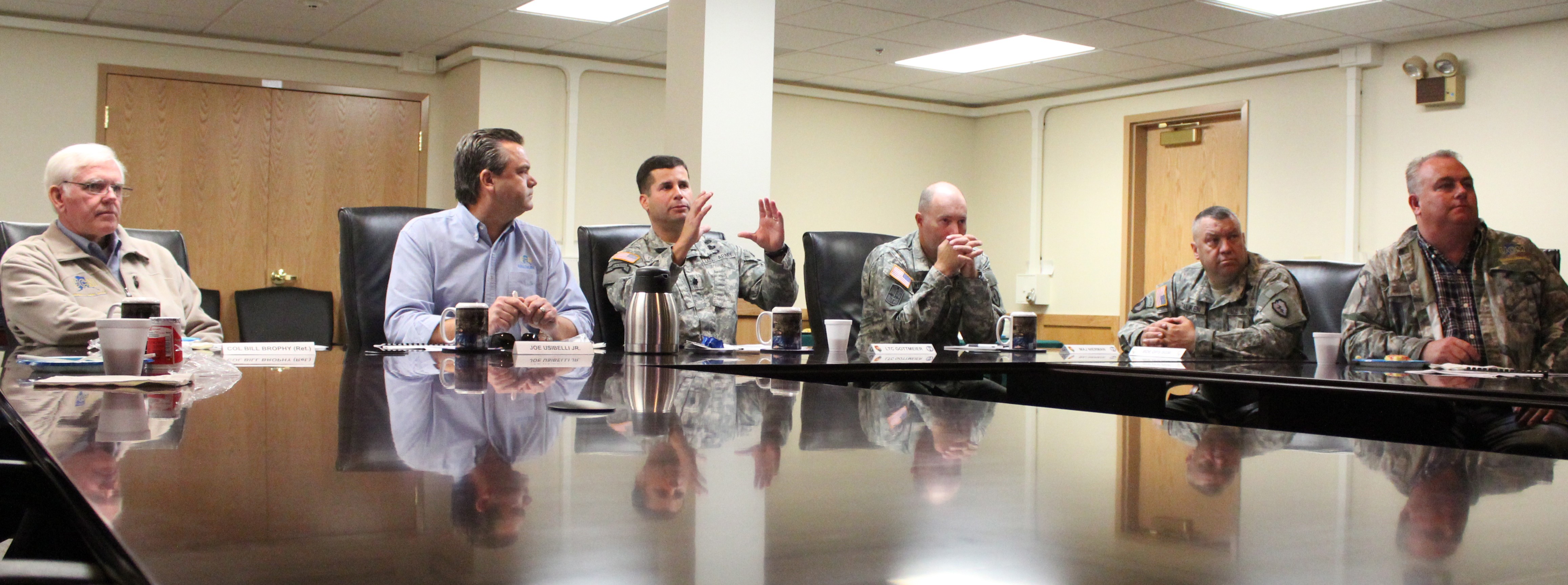 Brigade leaders share experiences with local company | Article | The ...