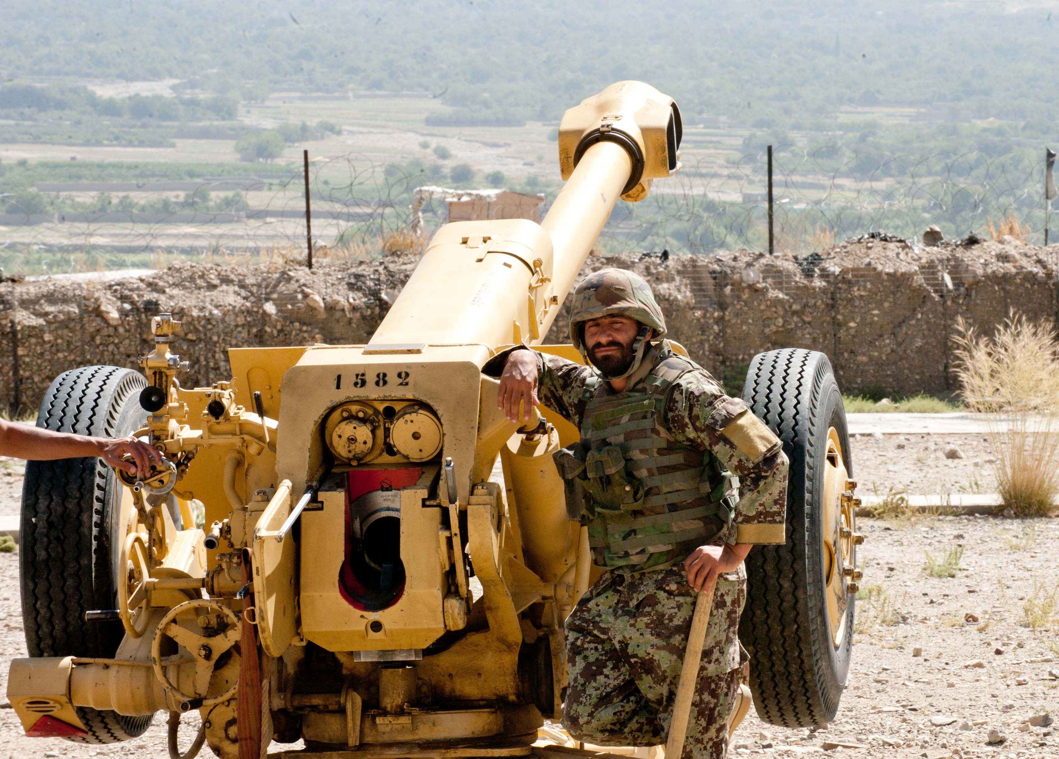 US team trains, certifies Afghan soldiers on the big guns | Article ...