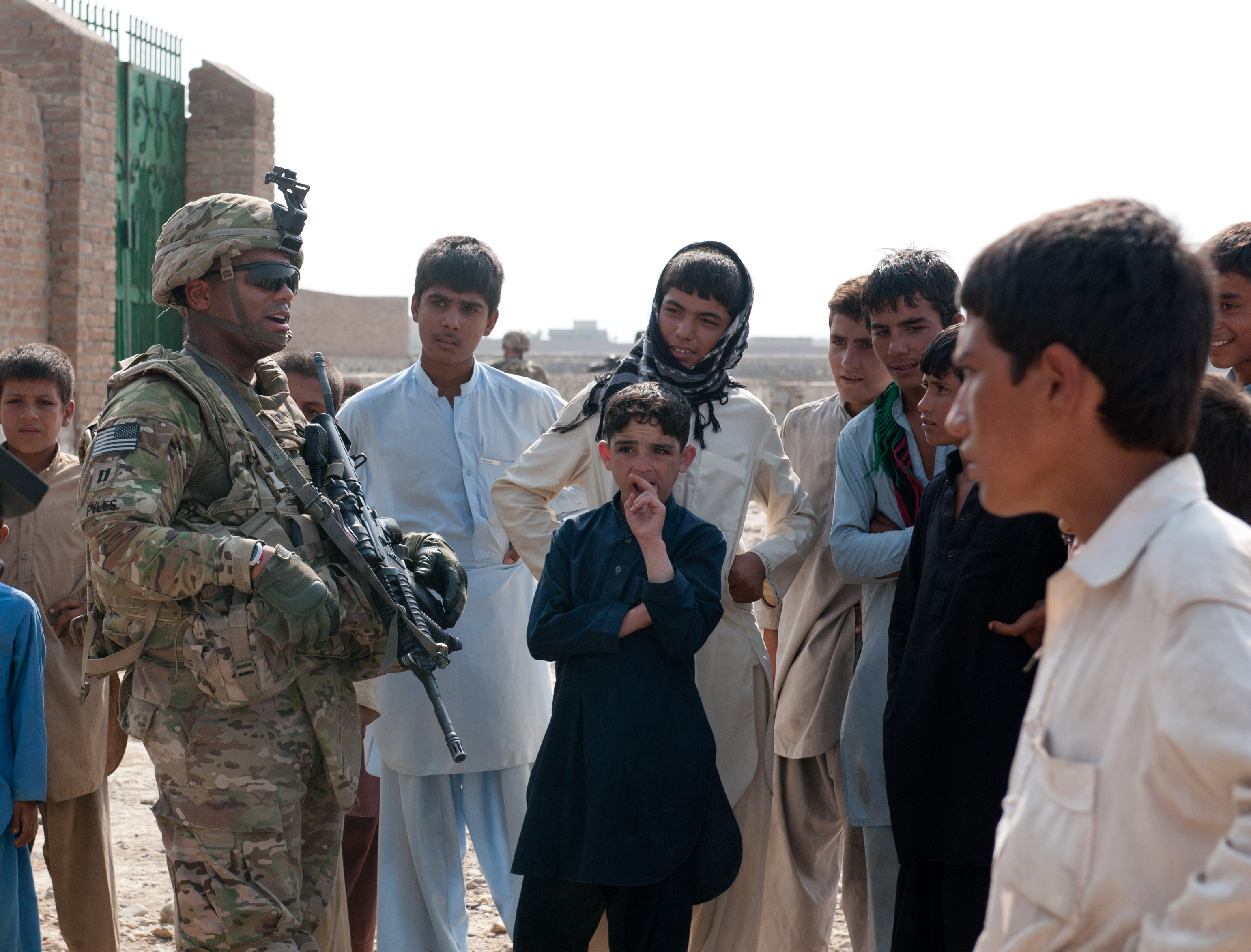 Troop C rubs elbows with locals to thwart enemies | Article | The ...