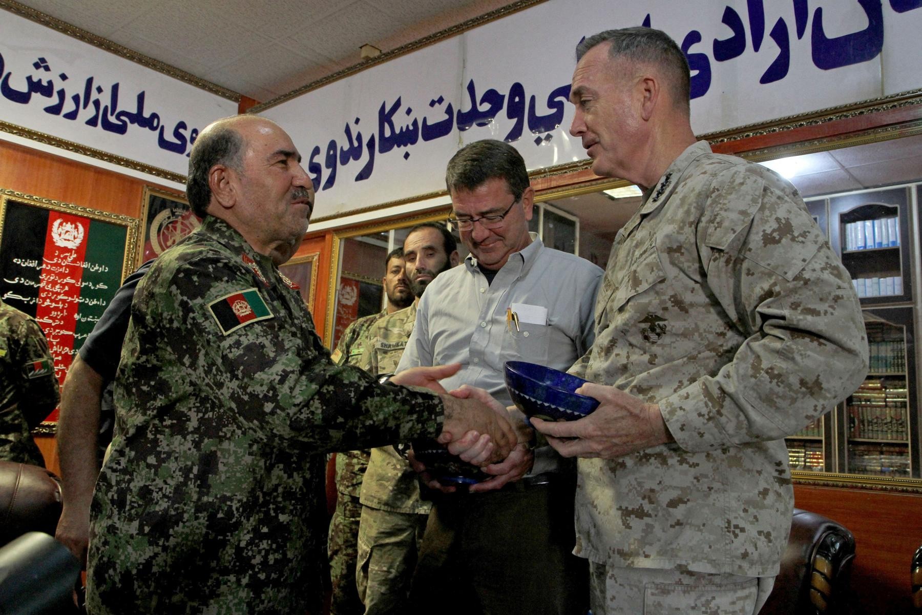 Deputy secretary of defense, ISAF commander see progress at ANA ...