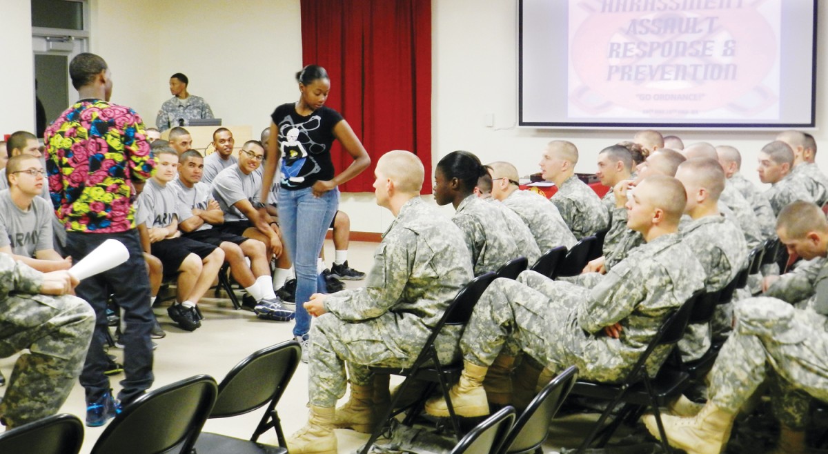 Unit's twist on SHARP instruction includes role playing, rewards ...