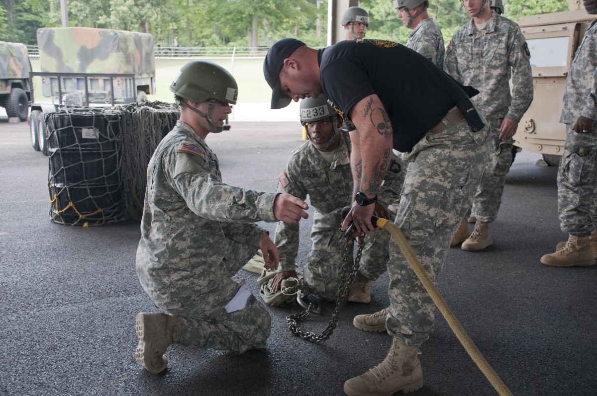 Path to wings: Cadet faces trials during Air Assault sling load phase ...