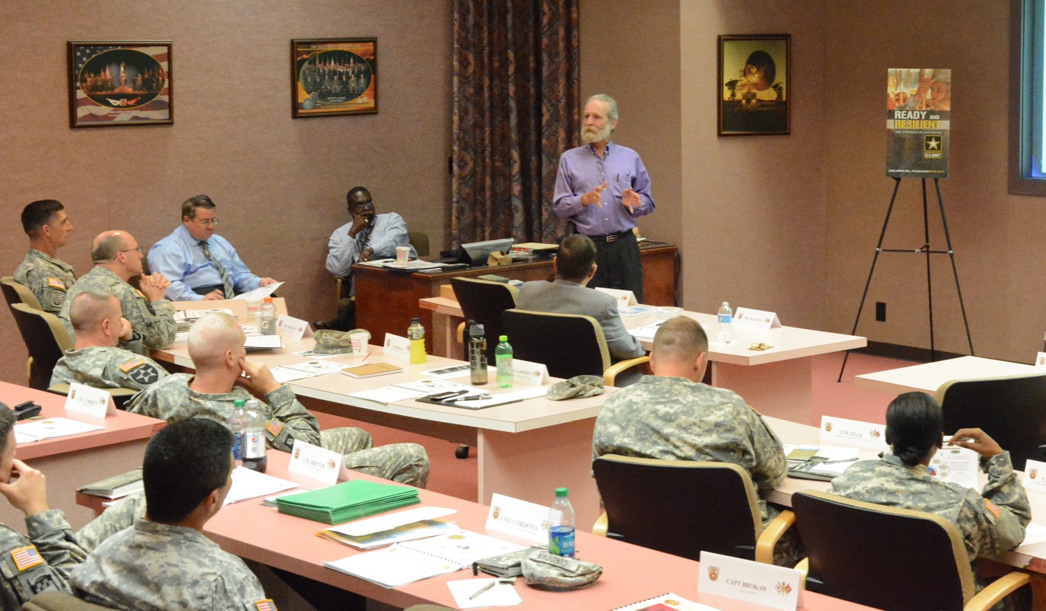 Brigade and battalion leaders attend Ready and Resilient Orientation ...