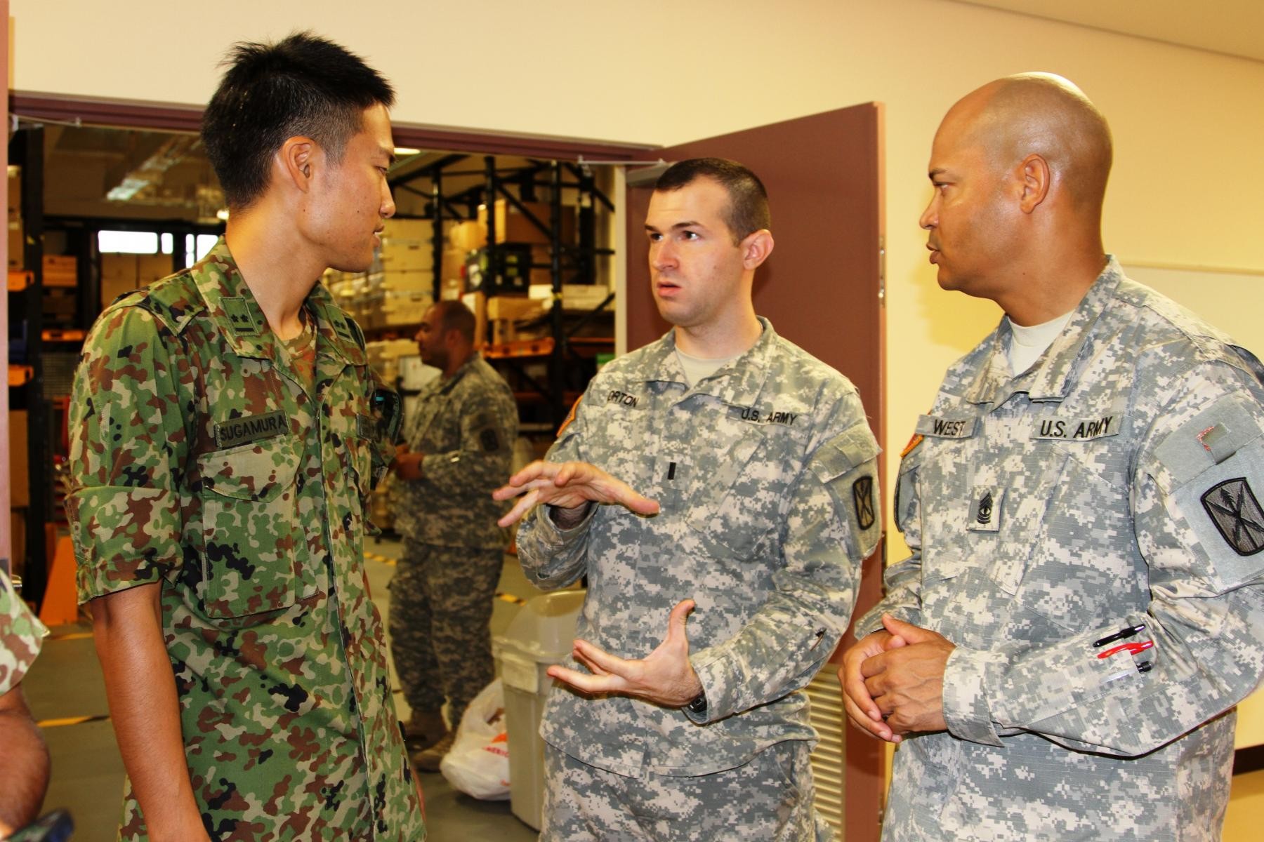 349th Signal hosts local Japanese soldiers for a day | Article | The ...
