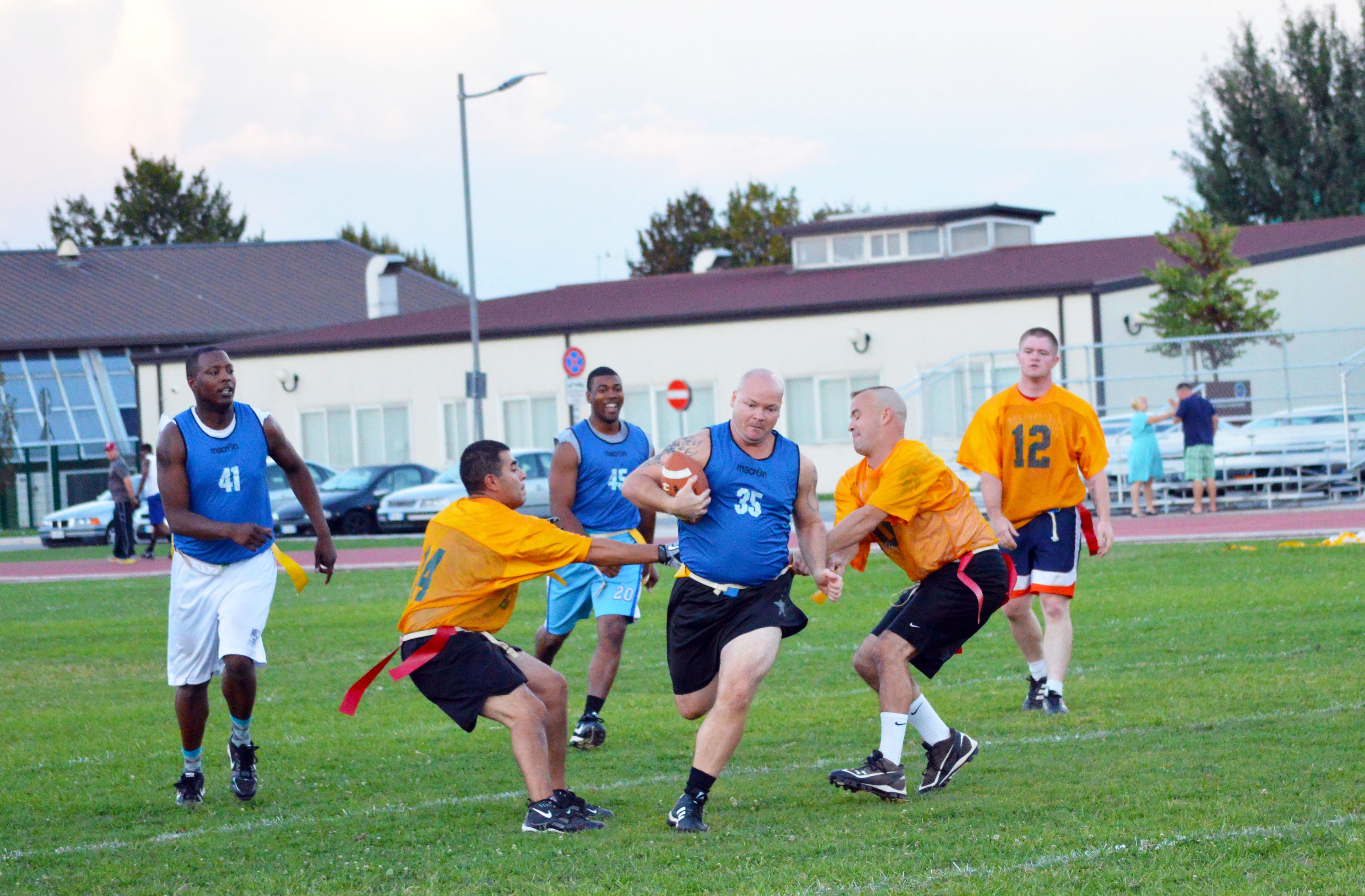 USARAF flag football team dominates season | Article | The United ...
