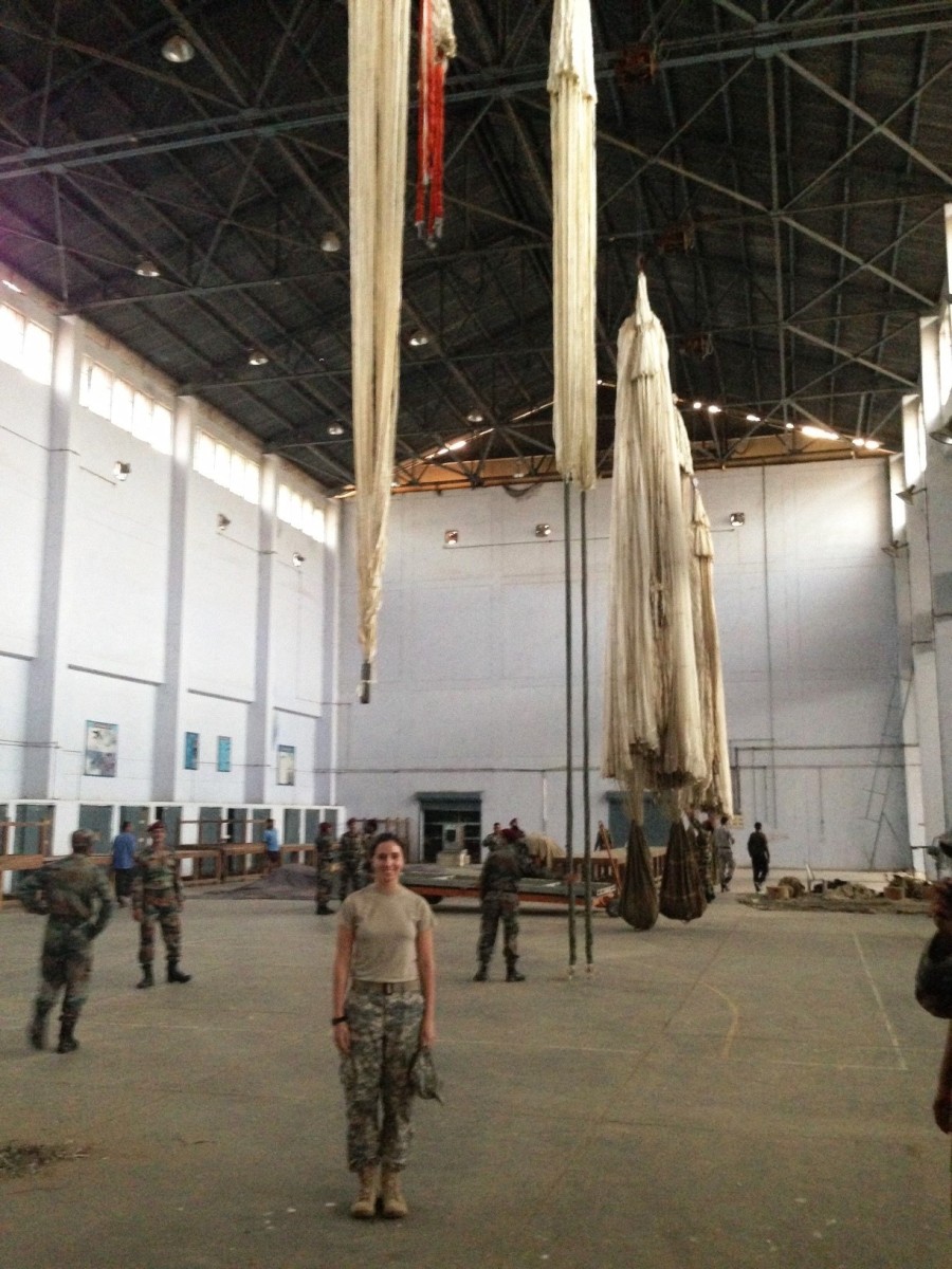 Female Paratrooper shines through Indian partnership | Article | The ...