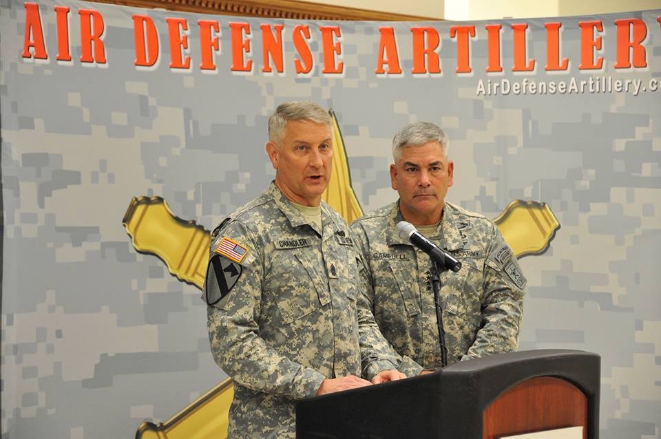 Chandler, Campbell meet, brief Fort Sill troops | Article | The United ...