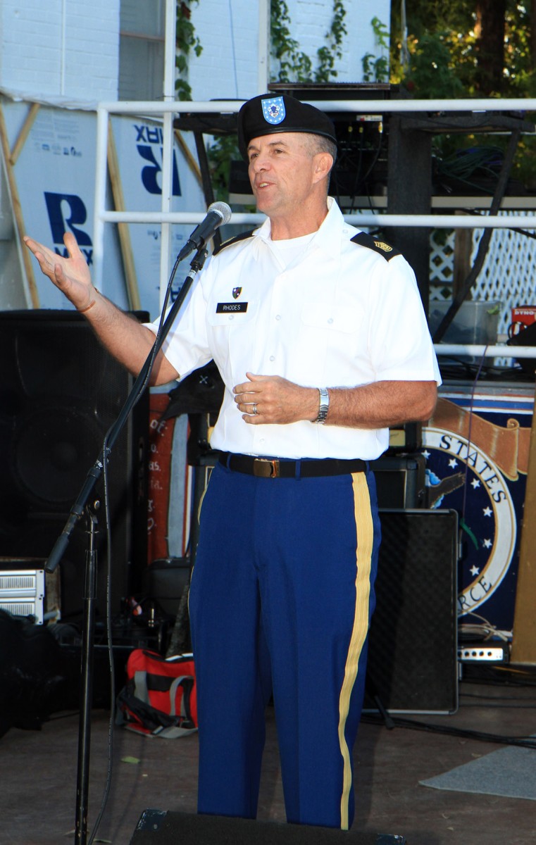 Senior enlisted leaders join together, kick off Celebrate America's ...