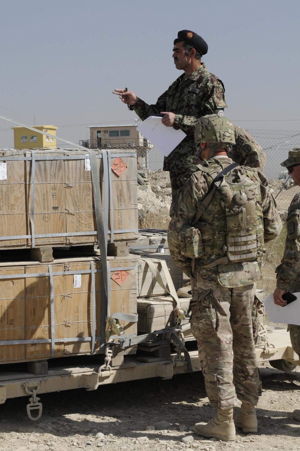 ANA use modern battlefield logistics to supply their force | Article ...