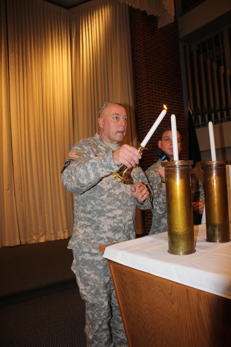 Community welcomes new rabbi to installation, celebrates Chanukah ...