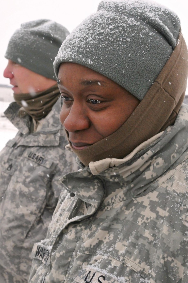 Fort Wainwright military police prepare for Arctic winter temperatures ...