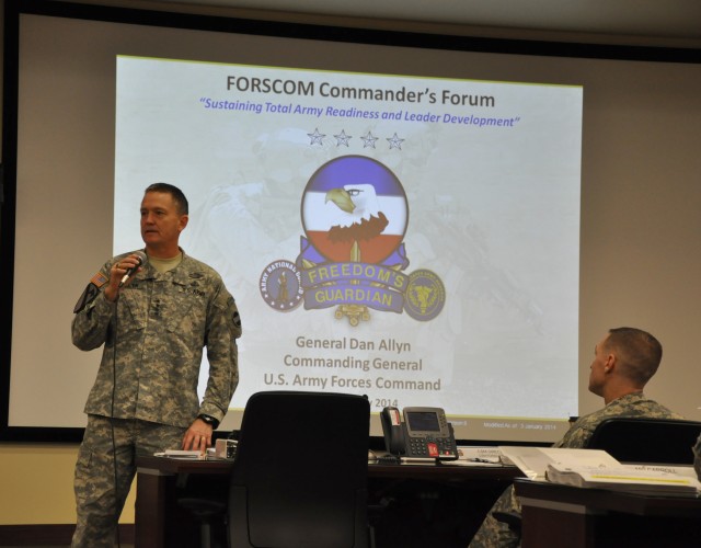 FORSCOM convenes Senior Leadership Forum on the Total Army Force ...
