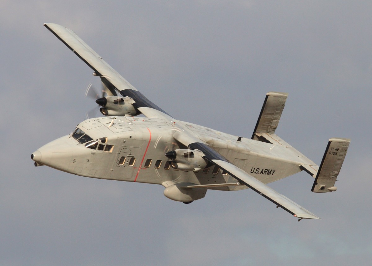 C-23 Sherpa makes final flight as Army Guard retires aircraft | Article ...