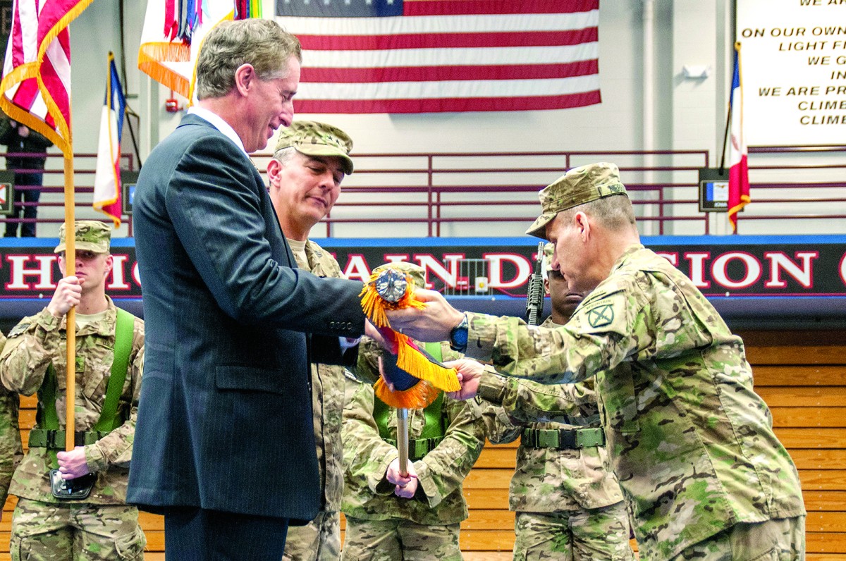 10th Mountain Division headquarters, support elements case colors for ...