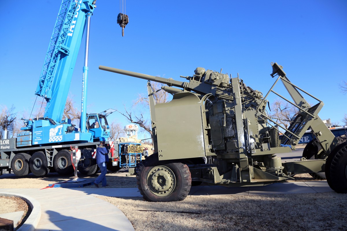 ADA piece added to post Artillery Park | Article | The United States Army