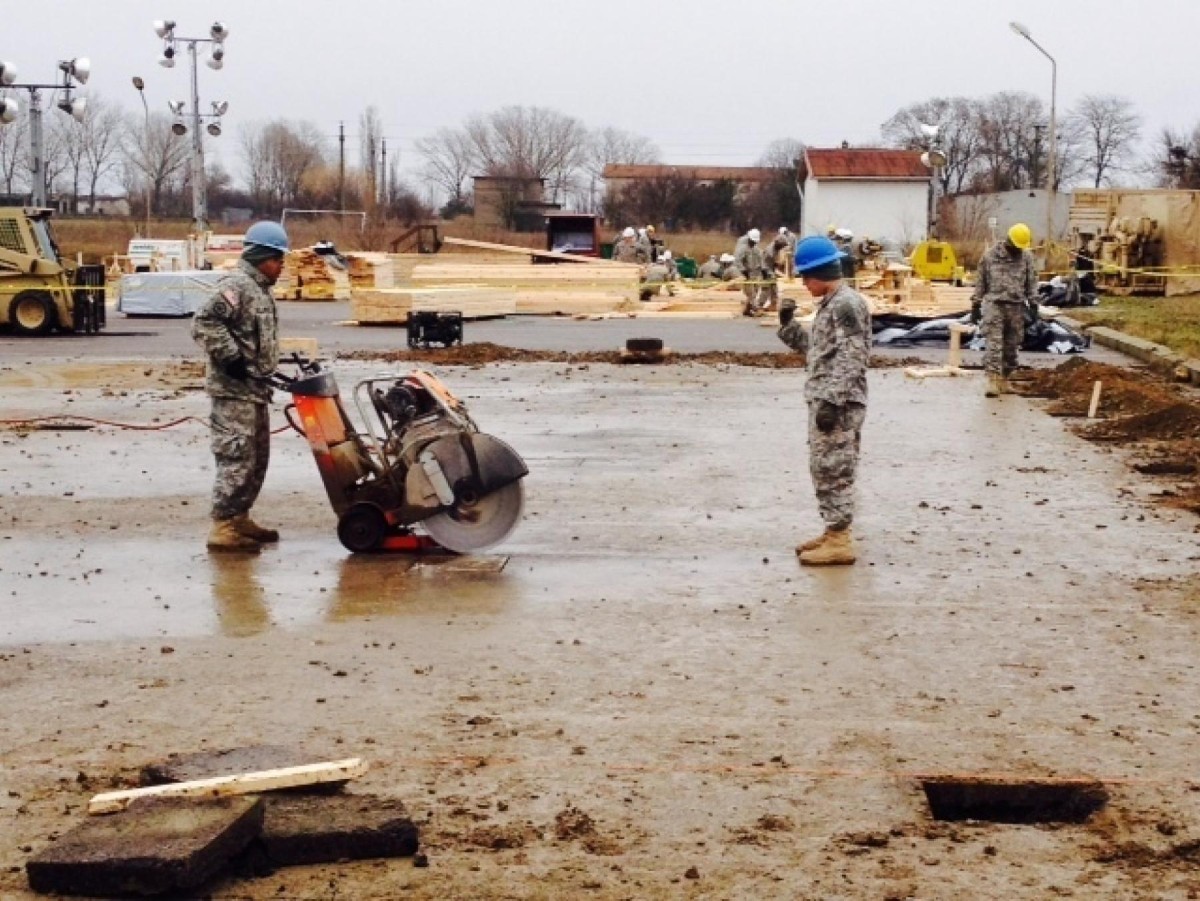 Army engineers build state of the art facilities in Romania | Article ...