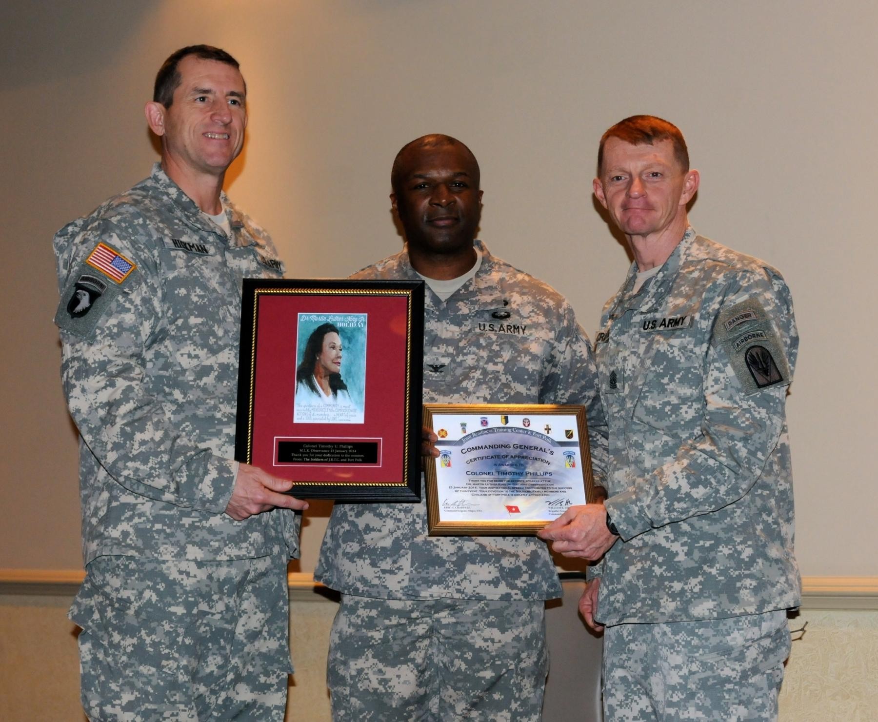 Fort Polk remembers Dr. Martin Luther King Jr. | Article | The United ...