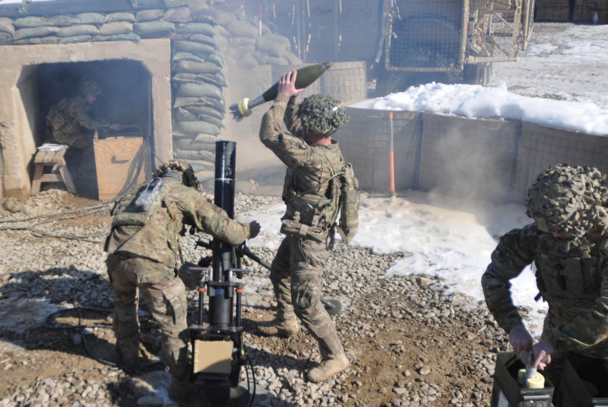 Spartans conduct mortar live fire in Afghanistan | Article | The United ...