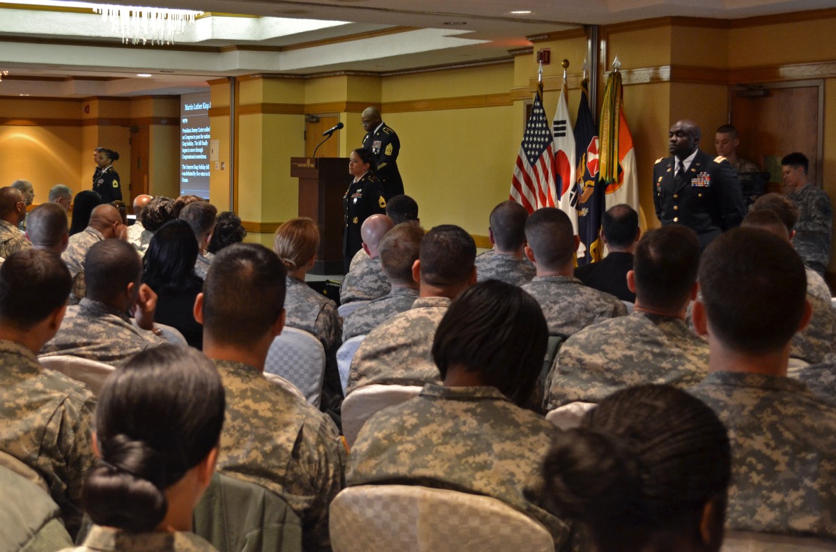 1st Signal Brigade hosts Yongsan Dr. Martin Luther King Jr. Observance ...