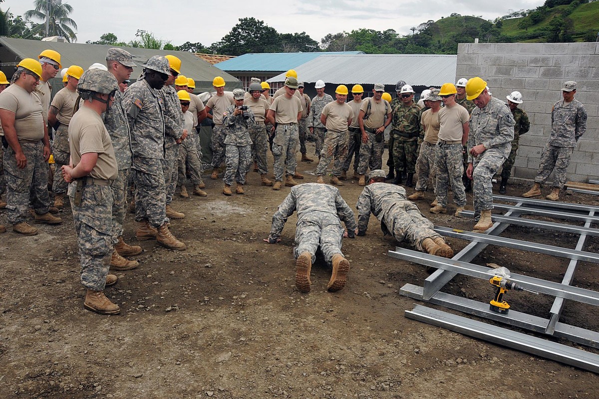 Maj. Gen. David J. Conboy and Command Sgt. Maj. Robert L. Stanek visit ...