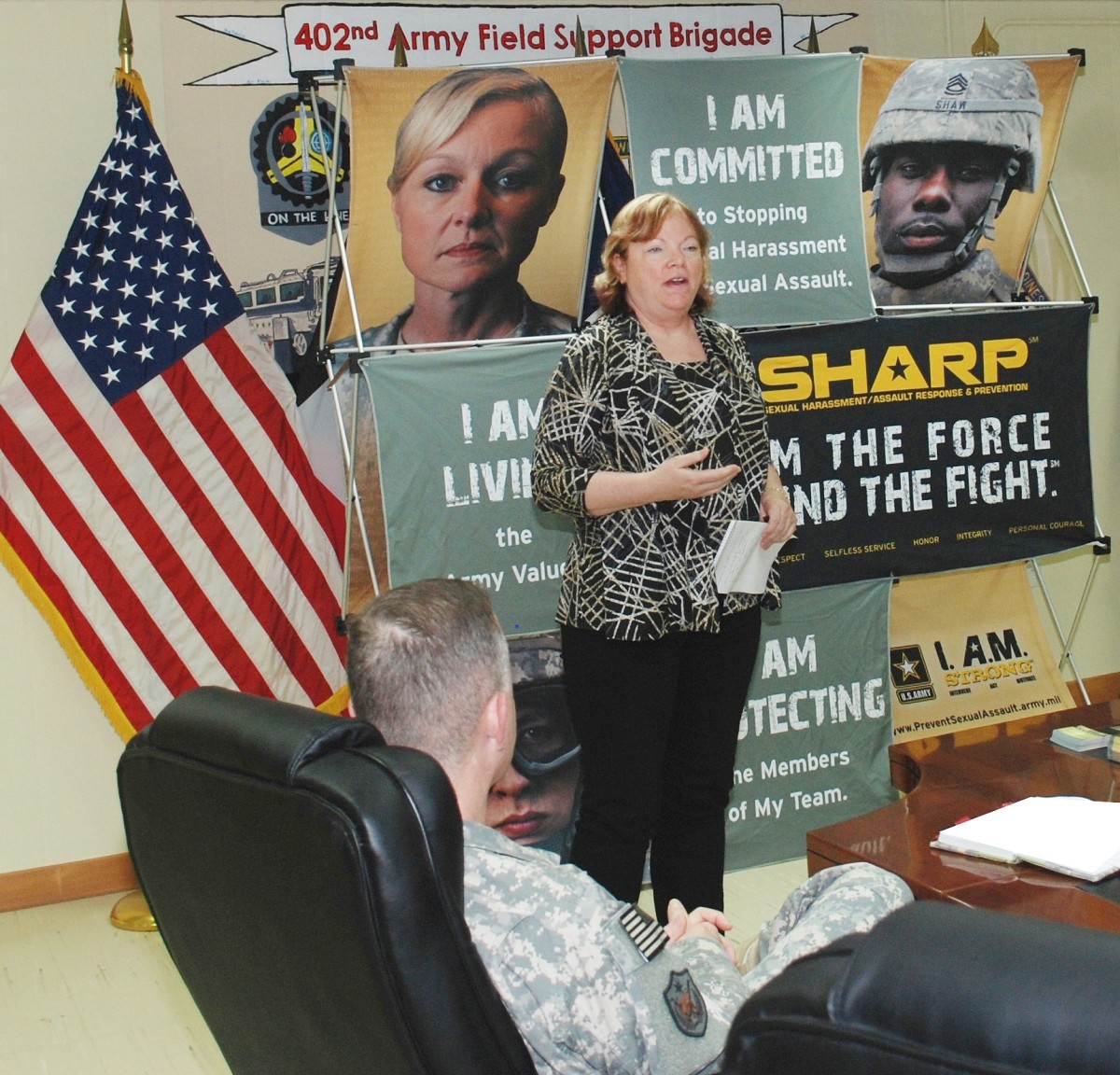 402nd AFSB conducts reinforcement SHARP training | Article | The United ...