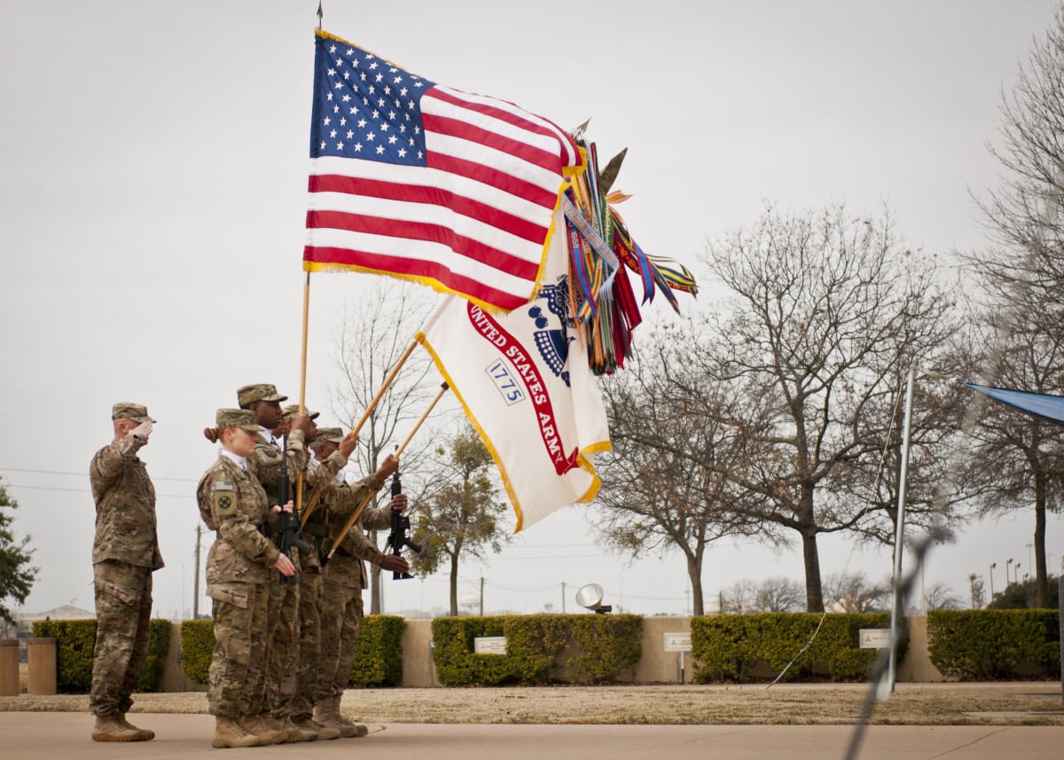 III Corps uncases its colors in formal ceremony on Fort Hood | Article ...