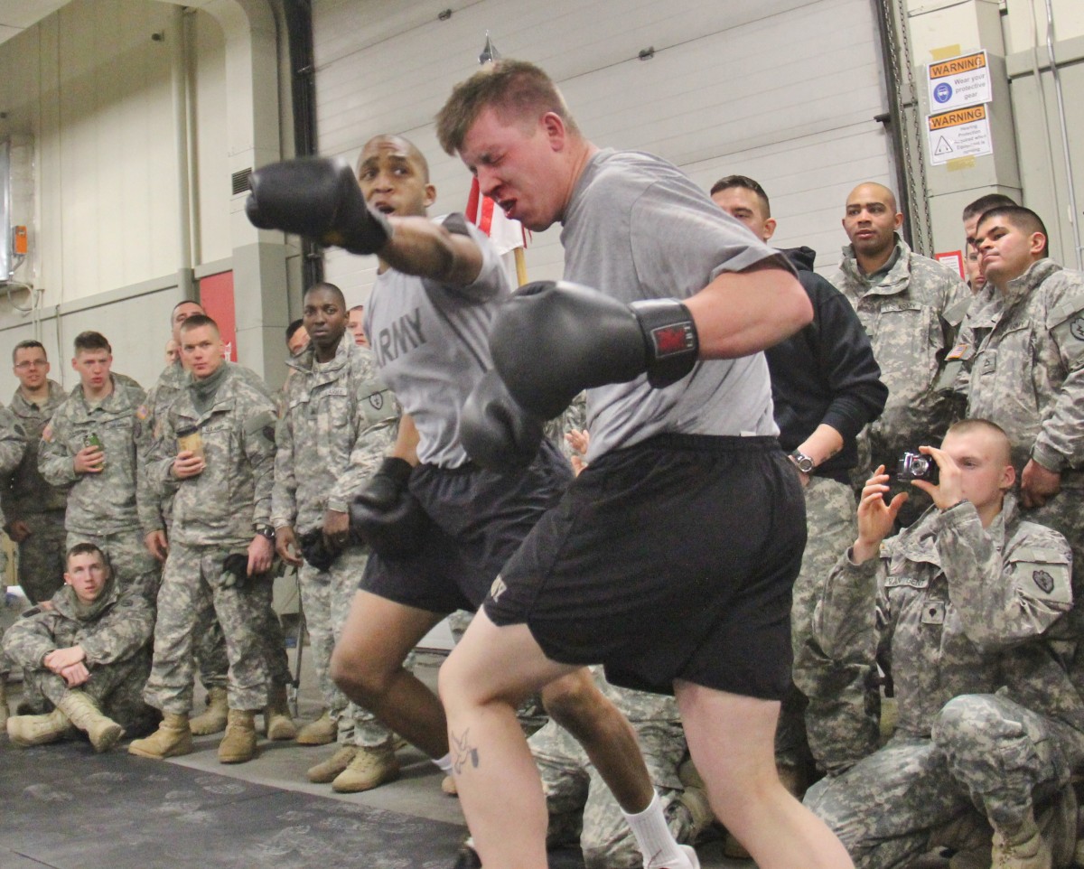 Cavalry Troops compete in commander's boxing challenge | Article | The ...
