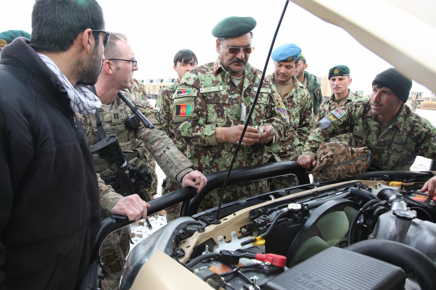 203rd Corps Engineer Kandak visit | Article | The United States Army