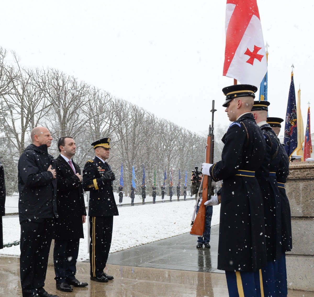 Georgian Prime Minister honors the fallen | Article | The United States ...