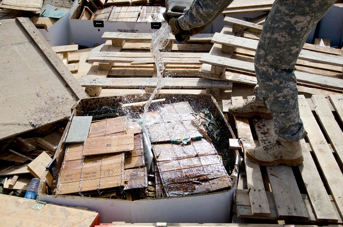 Demilitarizing ammunition in support of Operation New Dawn | Article ...