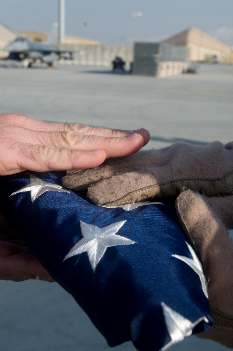 Flag flown for fallen hero | Article | The United States Army