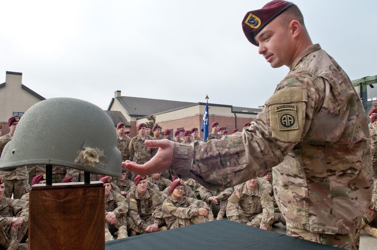A Helmet for a Hero | Article | The United States Army
