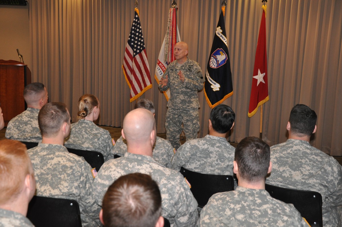 Reserve unit commander cites qualities for graduating space officers ...