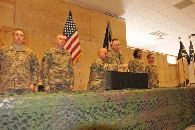 Spartan leaders conduct NCO induction ceremony | Article | The United ...