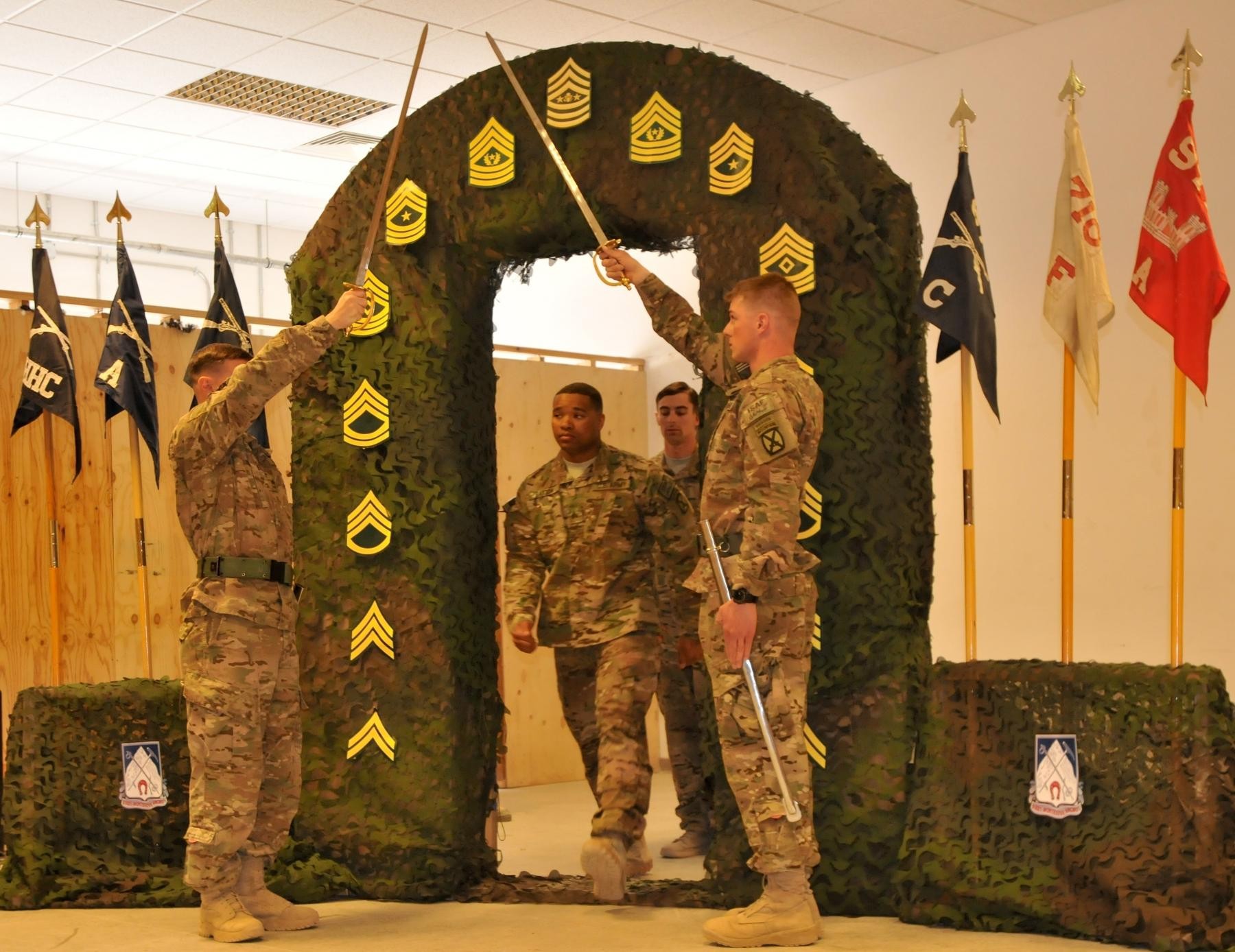 Spartan leaders conduct NCO induction ceremony | Article | The United ...