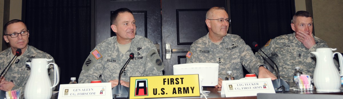 First Army addresses leader development, readiness at Commander's ...