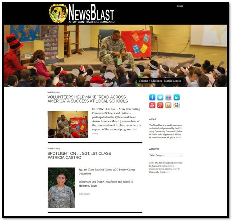 ACC captures AMC journalism, Web awards | Article | The United States Army