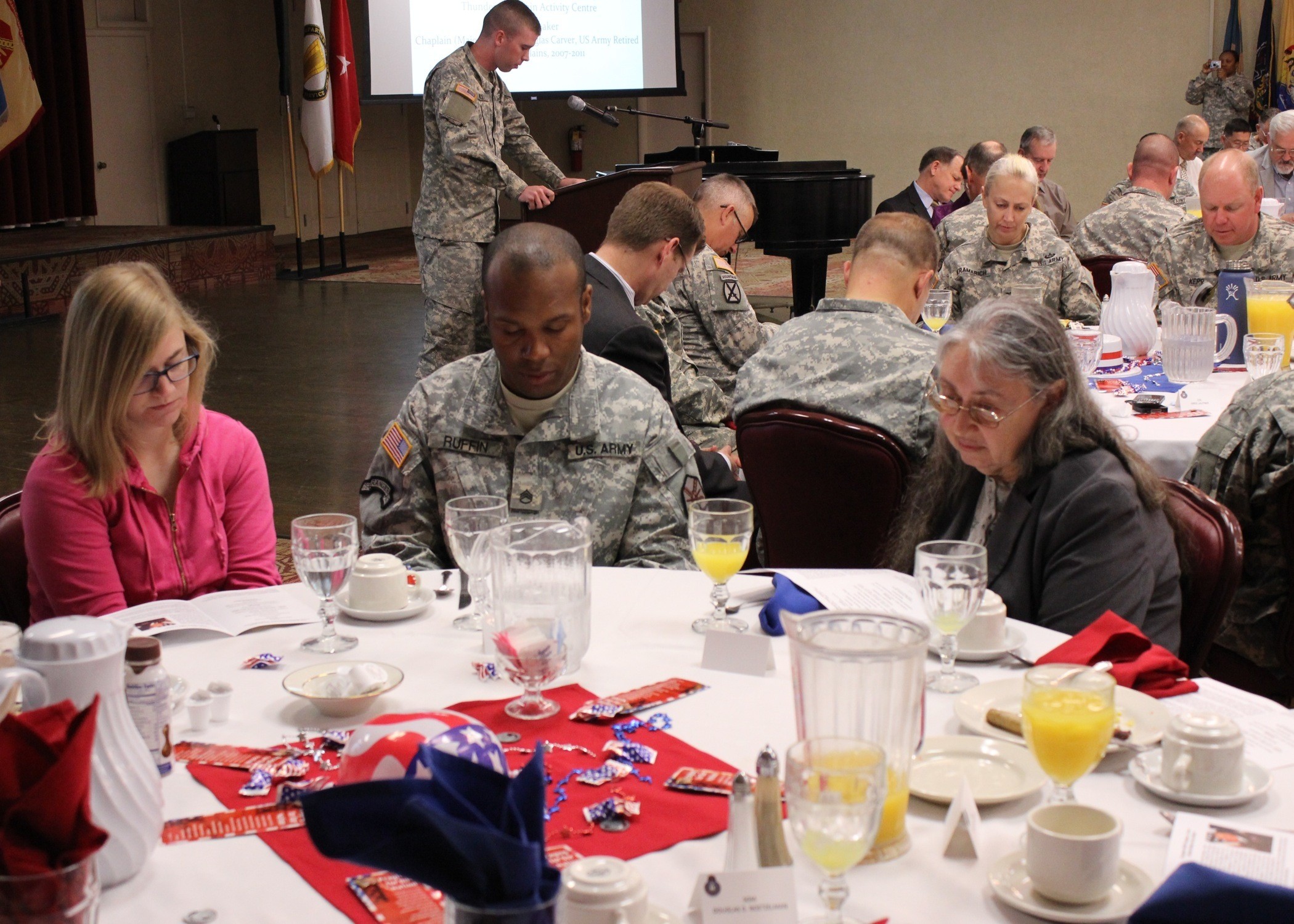 Installation observes National Prayer Breakfast | Article | The United ...