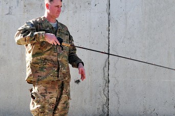 401st AFSB officer practices bass fishing at Bagram Airfield | Article ...