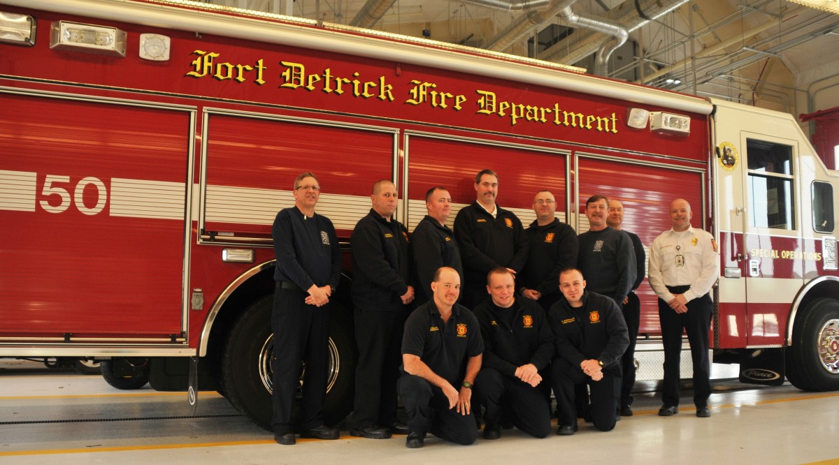 Fort Detrick Fire Department Wins Best Medium Size Department in IMCOM ...